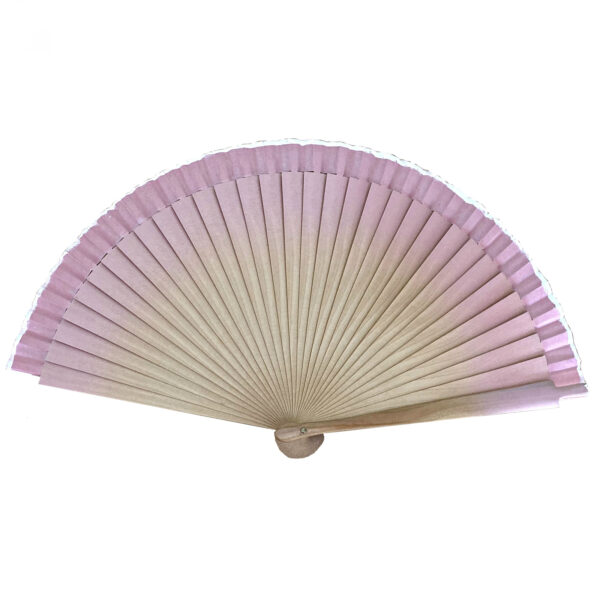 Evantai bamboo tip spaniol în degrade bej roz - Furnitura.ro