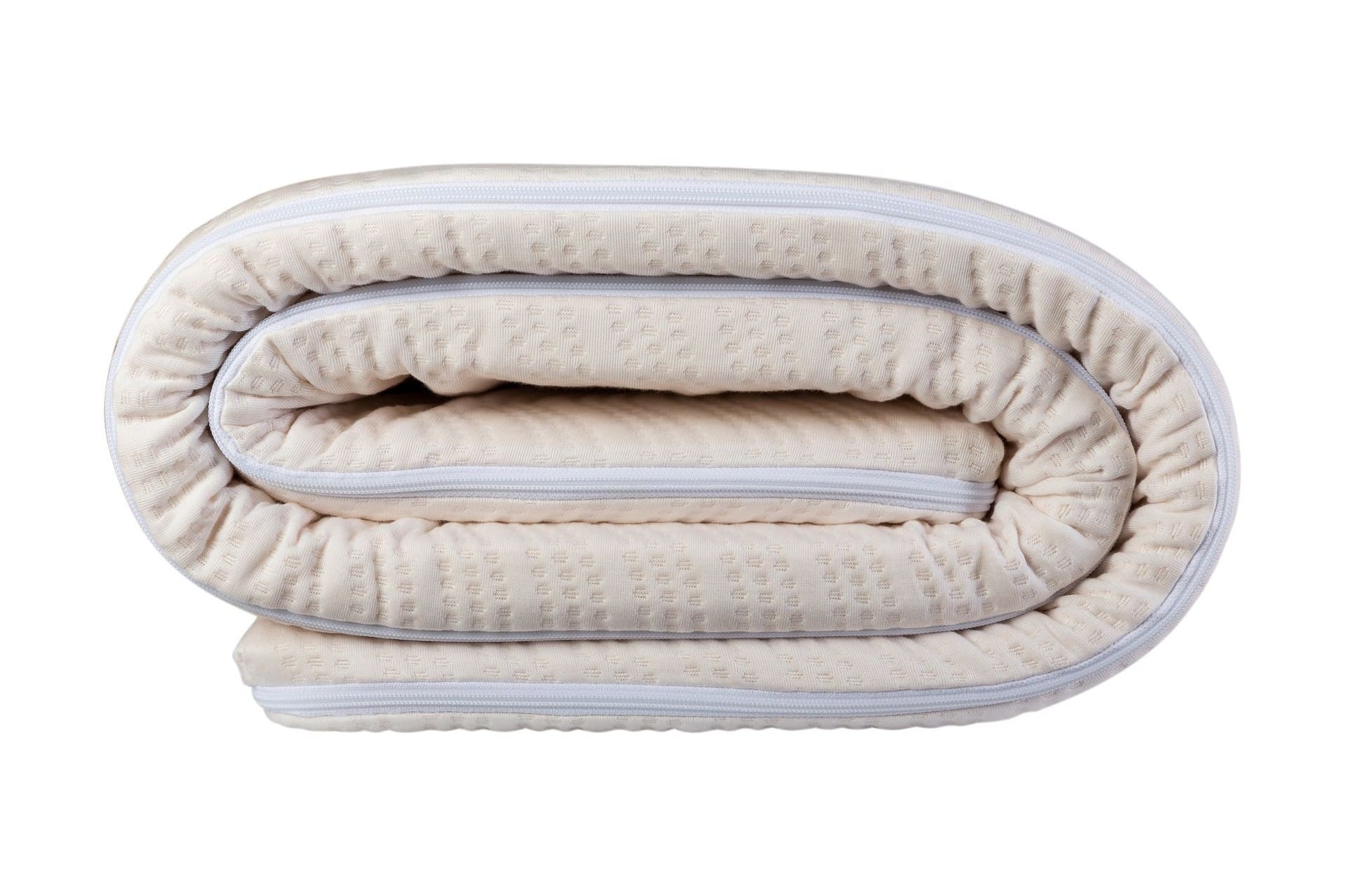 Topper DormeVu Blue Spring spumă latex cool gel husa Tencel